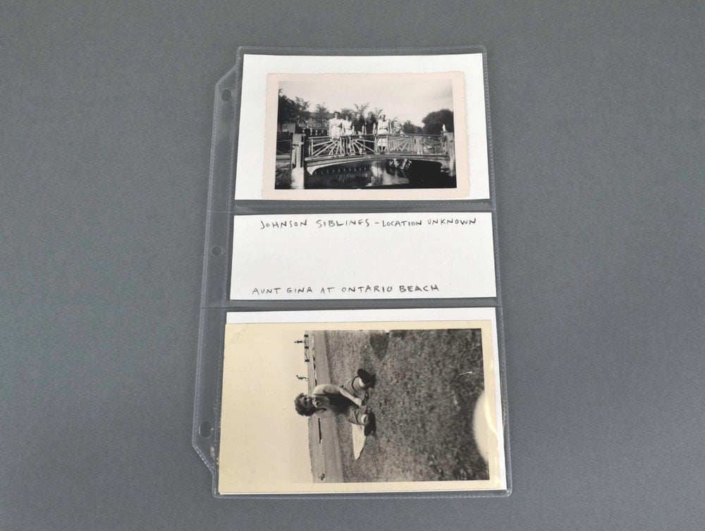 Caption Pocket 4x6 Photo Page | Archival Supplies